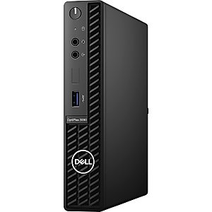 Dell OptiPlex 3000 3090 Desktop Computer - Intel Core i3 10th Gen i3-10105 Quad-core (4 Core) 3.70 GHz - 8 GB RAM DDR4 SDRAM - 500 GB HDD - Micro PC - Black