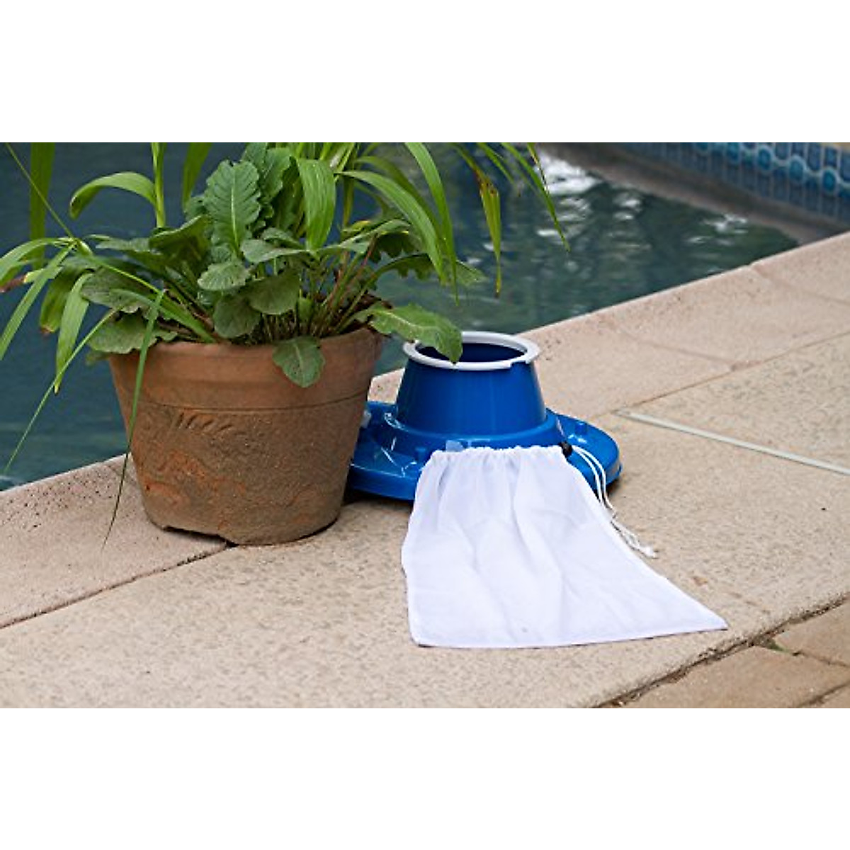 Poolmaster 28300 Big Sucker Swimming Pool Leaf Vacuum, Blue