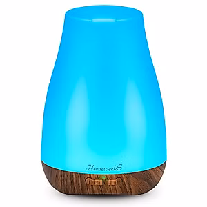 Aromatherapy Essential Oil Diffuser for Room: Air Humidifier Aroma Scent Cool Mist Diffuser Colorful Light Cute Mini Small Waterless Auto Off Ultrasonic Diffusers for Home Bedroom
