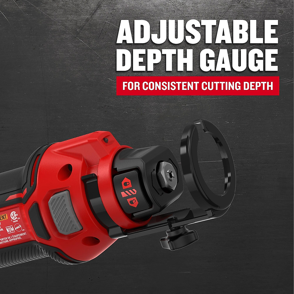 CRAFTSMAN 20V MAX Cut Out Tool, Cordless Drywall Cutting, Bare Tool Only (CMCE200B)