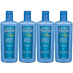 UltraSwim Chlorine Removal Moisturizing Shampoo, 7 oz., 4 Pack