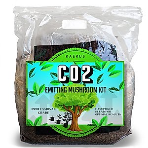 K A E R U S CO2 Bags for Grow Tent - Set and Forget Generator Plants | Mushroom Bag Booster, Great Indoor Growing Rooms Preactivated 5LB