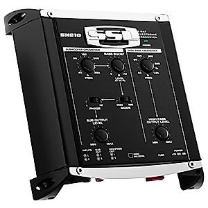 Sound Storm Laboratories SX210 2 Way Car Electronic Crossover with Remote Subwoofer Control