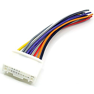 Car Radio Stereo Wiring Harness 20-pin Factory Radio Compatible Compatible with Nissan/Subaru/Infiniti