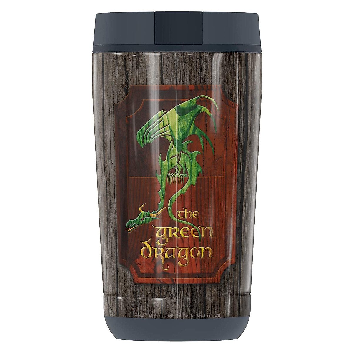 THERMOS The Lord Of The Rings The Green Dragon, GUARDIAN COLLECTION Stainless Steel Travel Tumbler, Vacuum insulated & Double Wall, 12oz
