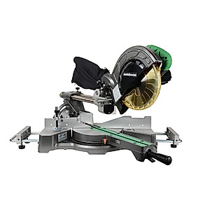 Metabo HPT Miter Saw | 8-1/2-Inch Blade | Linear Ball Bearing Slide System | C8FSES