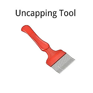 Honey Lake Bee Smoker Kit, Bee Smoker for Beekeeping Included Bee Hive Smoker with 54Pcs Bee Smoker Pellets, 2 Bee Hives Tools, Frame Holder Grip, Uncapping Fork, Beekeeping Supplies for Beekeeper