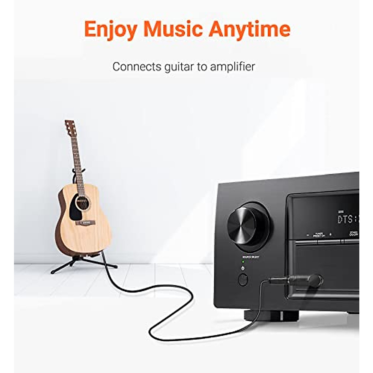 WILLIZTER Right Angled 6.35mm 0.25 inch TRS 3 Pole Male to 3.5mm Female 90 Degree Adapter Converter Extension Extender Stereo Auxiliary AUX Headphone Audio Jack Plug Wire Cord 3 Pack