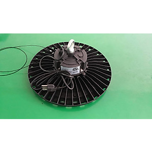 Q QINGCHEN 200W UFO LED High Bay Light 5000K Daylight White, ETL Certified LED Warehouse Light Fixtures,Replacement for 800W MH/HPS