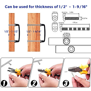 Ravinte 15 Pack Solid 3 Inch Kitchen Cabinet Handles Matte Black Cabinet Pulls Black Drawer Pulls Kitchen Cabinet Hardware Kitchen Handles for Cabinets Cupboard Handles Drawer Handles