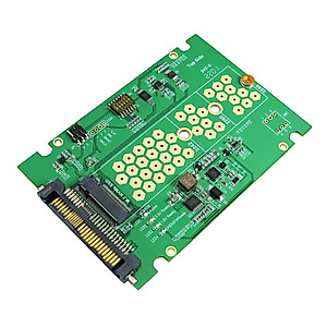 Micro SATA Cables |U.3 (SFF-8639) PCIe Gen 4 16GT/s to M.2 NVMe SSD Adapter