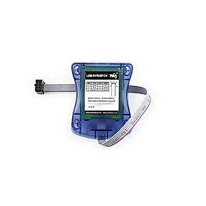 XYGStudy USB AVRISP CH AVR ISP Programmer Compatible with at AVRISP from ATMEL Supports AVR Studio 4/5/6/7 ISP_6PIN Interface