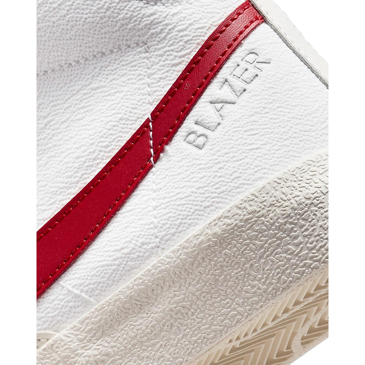 Nike Youth Blazer Mid '77 (GS) Gym Red Smoke Grey SZ 7