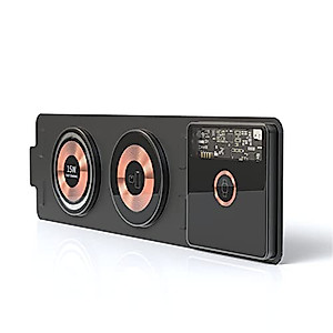 [Dual 15W] Foldable Fast Wireless Charger, 3 in 1 Travel Magnetic Wireless Charger, Wireless Charging Pad Compatible with Mag-Safe Charger for iPhone 14/13/12, Samsung Galaxy, Apple Watch, AirPods Pro