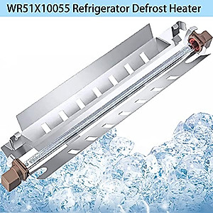 WR51X10055 Refrigerator Defrost Heater Replacements WR55X10025 Refrigerator Temperature Sensor WR50X10068 Defrost Thermostat Compatible with general Electric Hotpoint Refrigerators Replaces WR51X10030