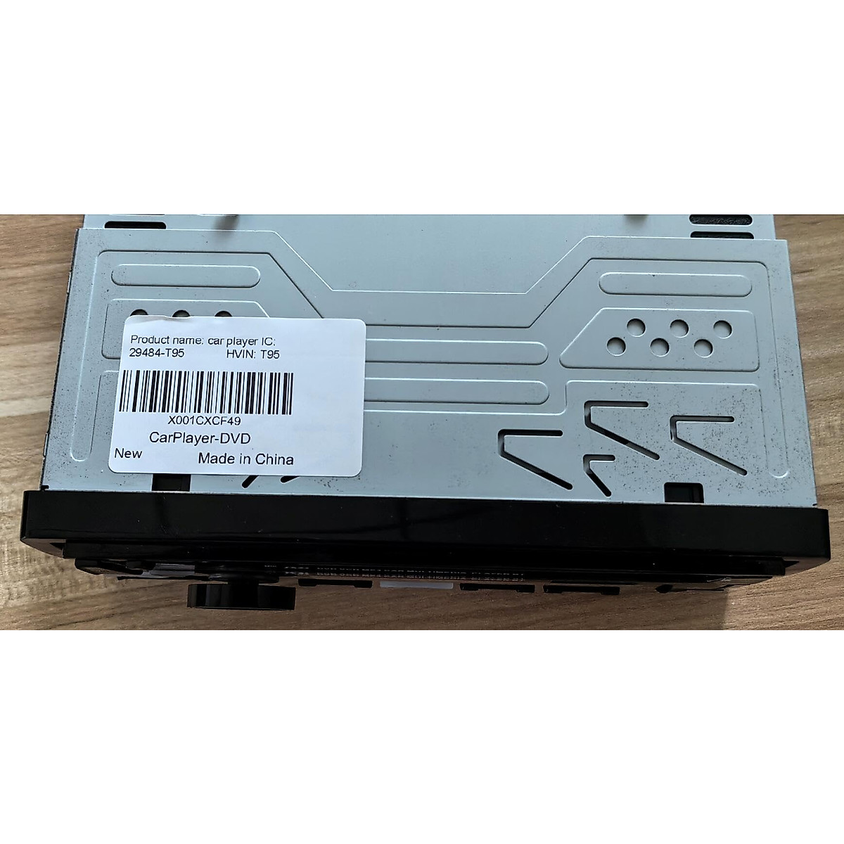 Alondy Single Din Car Stereo with CD/DVD Player | Bluetooth | FM/AM/RDS Radio | USB SD AUX Audio Receiver