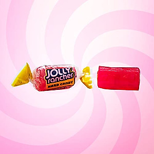 Jolly Rancher Watermelon Hard Candy, Individually Wrapped, Bulk Candy Bag - 1 Pound (16 oz)
