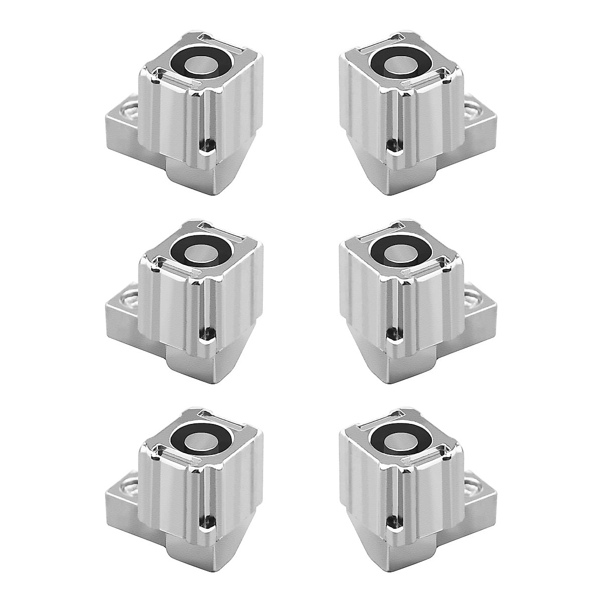 Create idea 3 Pair Left Right Slider Buckle Metal Lock Latch Bracket Controller Replacement Repair Part Tool Compatible with Switch Joy-Con