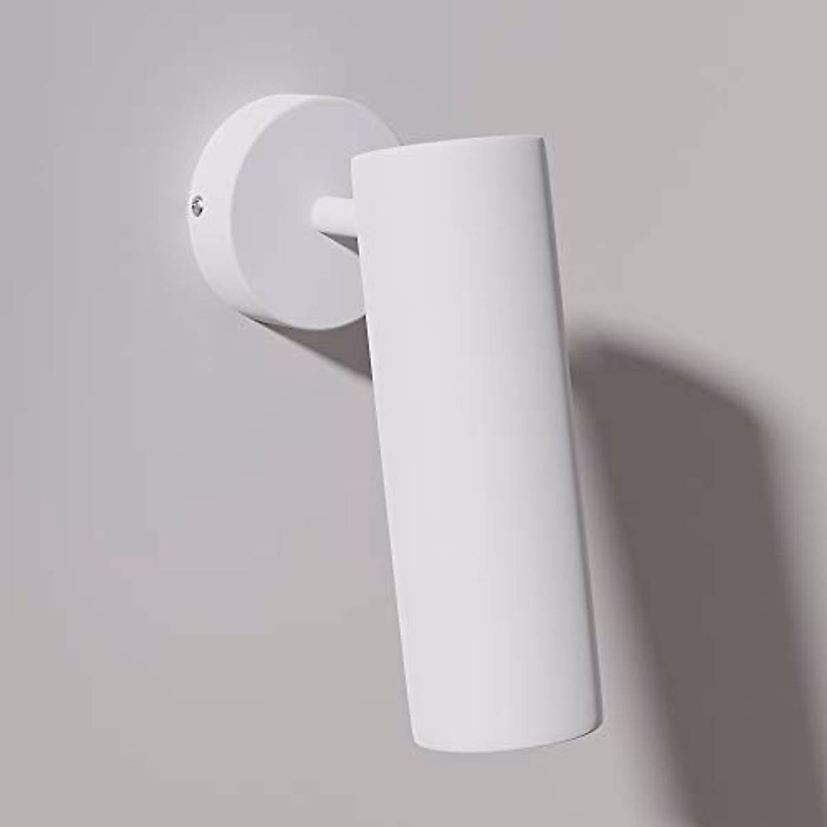 Amazon Basics Modern Wall Sconce Light - 6" x 3.3" x 8", White
