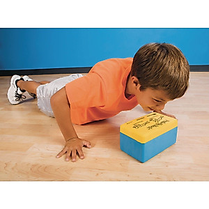 S&S Worldwide Foam Push-Up Block, 8" x 5" x 4-1/4IN
