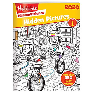 Highlights Young Readers Activity Pack - Hidden Pictures, Jumbo Pad of Puzzles, Joke Book, Mazes and Puzzlemania