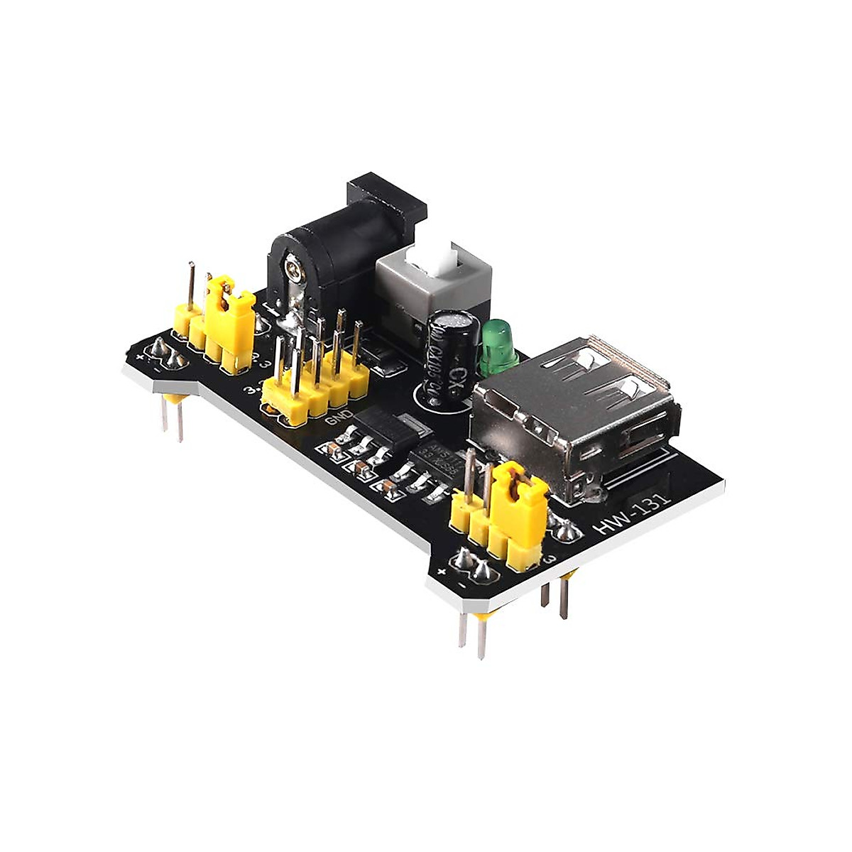 MELIFE 5pcs MB102 3.3V/5V Breadboard Power Supply Module for Board Breadboard