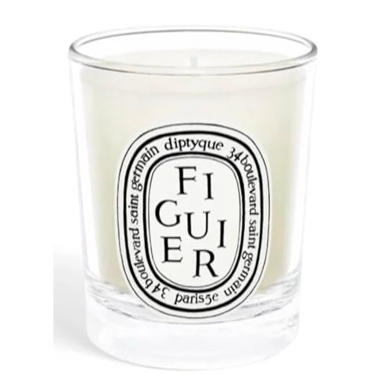 Diptyque Baies Roses Figuier Mimosa & Tubereuse 5 Piece Scented Candle Gift Set 35 Grams Each Limited Edition, White