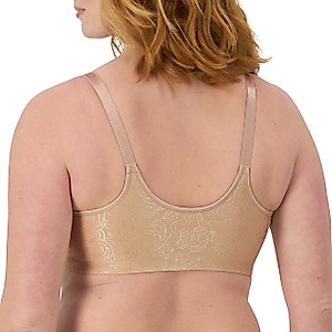 Bali Women's Comfort Revolution Front-Close Shaping Underwire Bra, Nude,40C