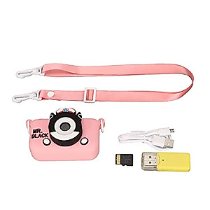 Kids Camera, 2 Inch HD Cute Digital Video Camera for 3 to 10 Years Old Kids, Supports Taking Photos, Video, Games and MP3, Selfie Camera for Kids, Christmas Birthday Gifts(Pink 1)