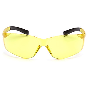 Pyramex S2530SN Mini Ztek Safety Glases Amber Lens Amber Frame ANSI Z87+