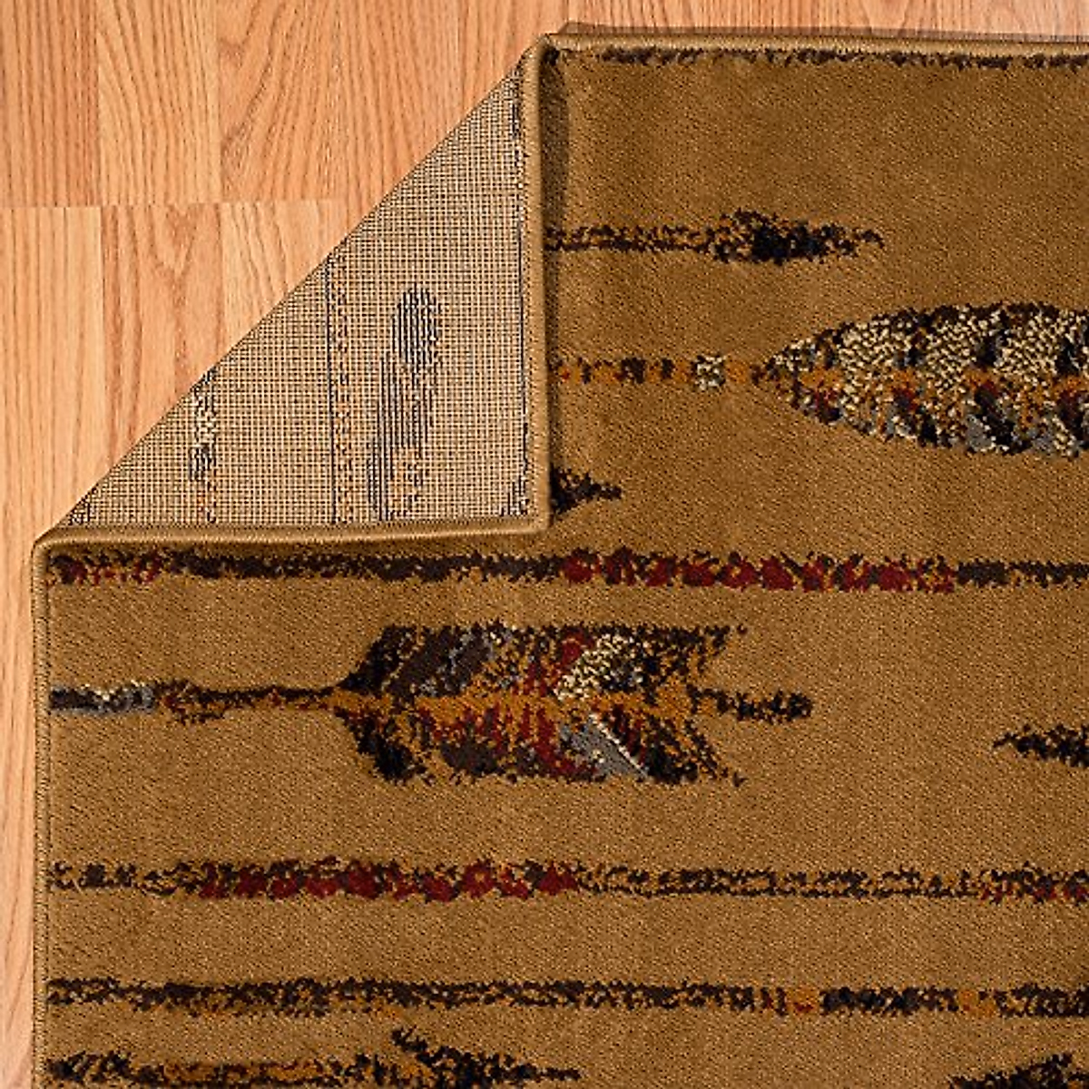 United Weavers of America Affinity Quilted Arrow Rug - 7ft. 10in. x 10ft. 6in. Natural Southwestern Area Rug with Jute Backing