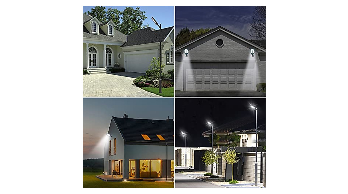 Totexil 196 LED Solar Outdoor Lights - Motion Sensor & Remote