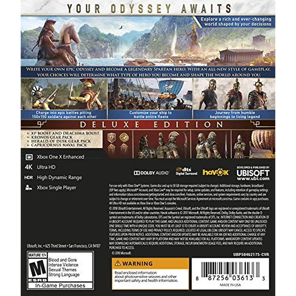Assassin's Creed Odyssey Deluxe Edition - Xbox One