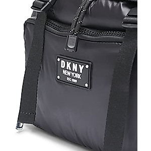 DKNY Women's Casual Lightweight Backpack, Black, One Size