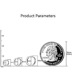 Minimalist Tiny Small Hoop Earrings for Women Girls 925 Sterling Silver Golden Polished Mini Huggie Hoops Cartilage Cuff Helix Thin Wrap Hypoallergenic Simple Jewelry