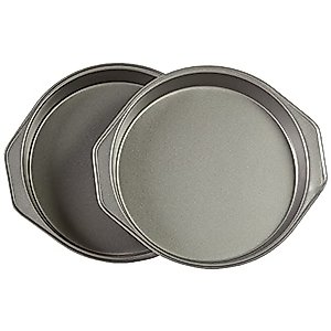 Amazon Basics Nonstick Round Baking Cake Pan, 9 Inch, Set of 2