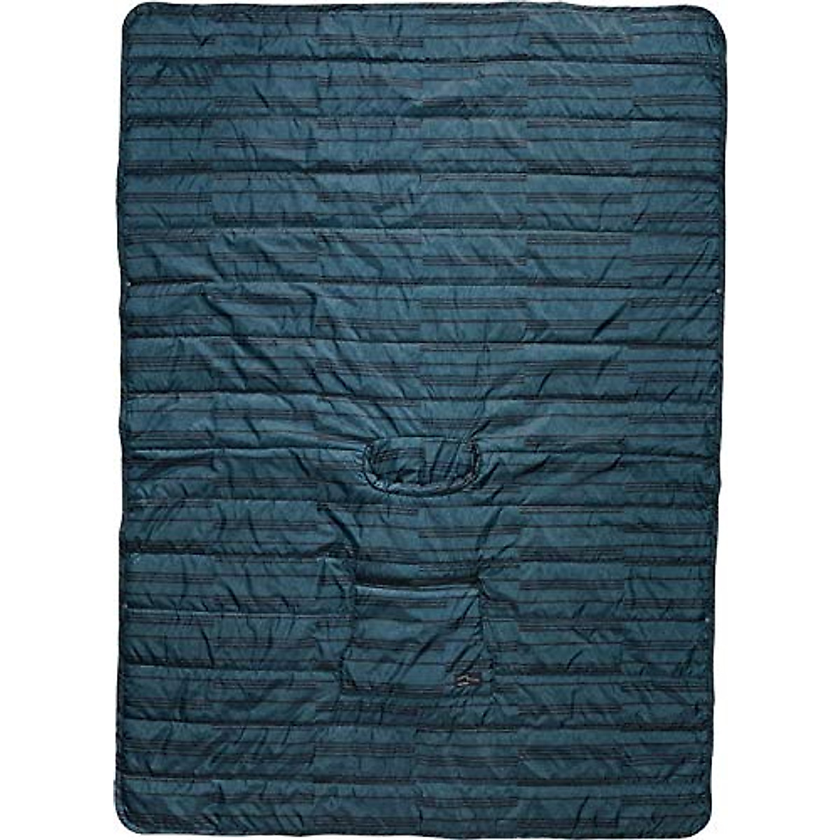 Therm-a-Rest Honcho Poncho Wearable Hoodie Blanket, Blue Print