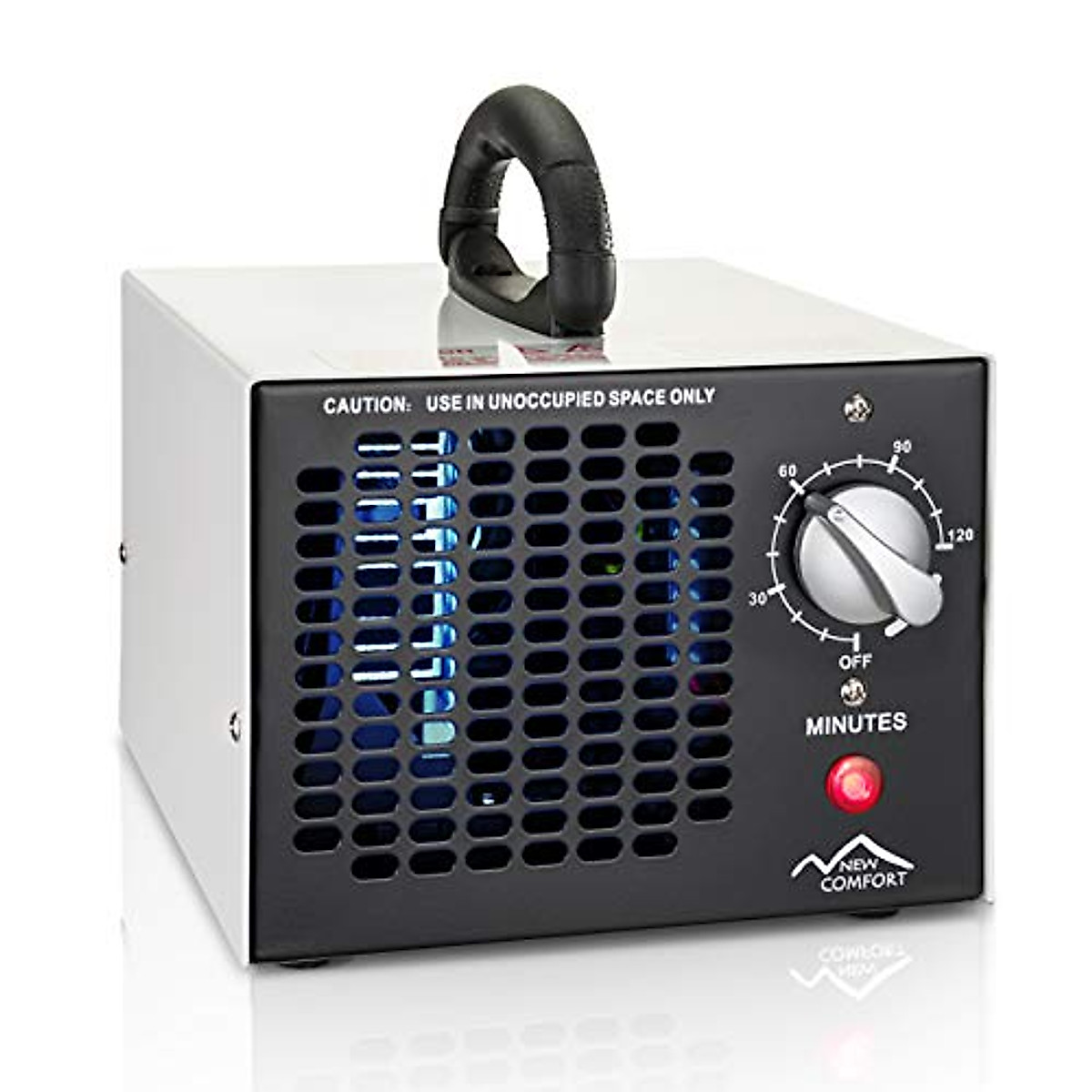 White Commercial 8,500mg/hr O3 Ozone Generator Air Purifier