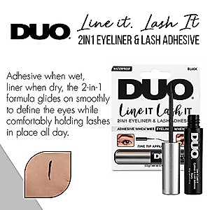 DUO Line IT Lash IT Black (2n1 Eyeliner & Lash Adhesive)
