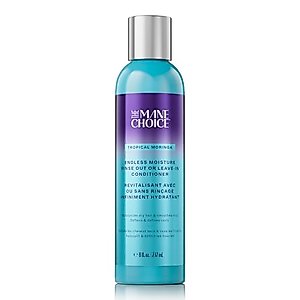 The Mane Choice Tropical Moringa Sweet Oil & Honey Endless Moisture Rinse Out or Leave In Conditioner, Detangles, Softens & Nourishes Dry, Brittle Hair, Helps Reduce Breakage & Smooth Frizz, 8 Oz