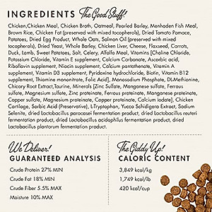 Fromm Puppy Gold Premium Dry Dog Food - Dry Puppy Food for Medium & Small Breeds - Chicken Recipe - 15 lb