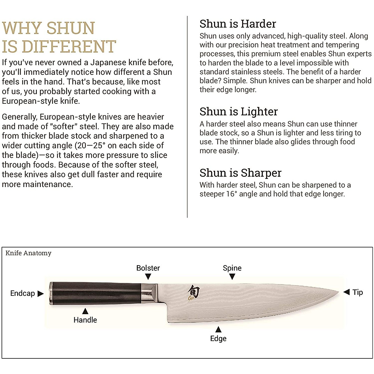 Shun Sora 6 Piece Block Set, Includes 8" Chef's Knife, 3.5" Paring Knife, 6" Utility Knife & More, Handcrafted Japanese Knife Set, VG10 Steel Edges and 420J Stainless Steel Blades, Balanced Handles