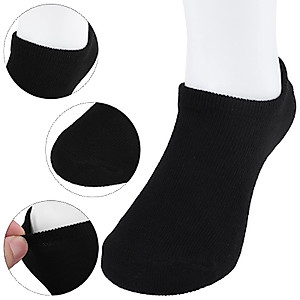 Cooraby 15 Pairs No Show Socks Kids Socks Anti-slip Low Cut Socks for Girls Boys Ankle Athletic Socks