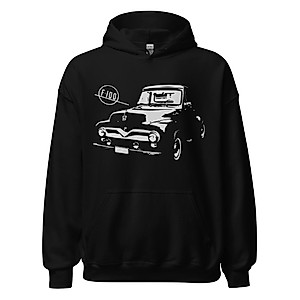 JG Infinite 1955 F100 Truck Owner Black Hoodie