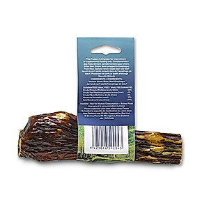 ZIWI Venison Deer Shank – Dog Bone Chew – All Natural, Air-Dried, 2 in 1 Bone Treat Wrapped in Beef Esophagus (Half Shank)