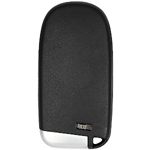 OCPTY 1 PCS Flip Key Entry Remote Control uncut Key Fob(Shell Case) Replacement for Jeep for Compass for Trackhawk for Renegade for Fiat 500L for Smart Keyless Entry Remote Key Fob (M3N-40821302)