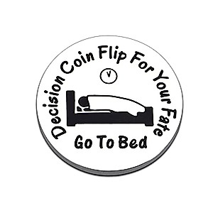 Christmas Gifts for Son Daughter from Mom Dad Funny Stocking Stuffers Gift Destiny Flip Coin for Girl Boy Girlfriend Boyfriend Birthday Valentines Gift for Kids Teen Friends Graduation Decision Maker