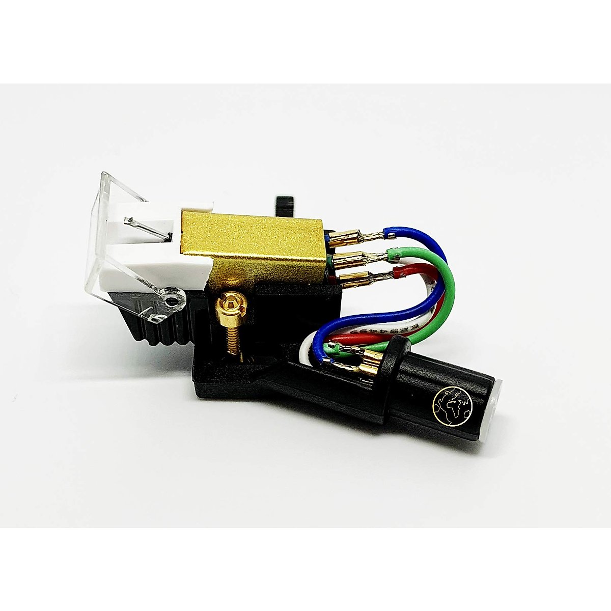 DENON Gold Plated Cartridge Headshell with Moving Magnet Cartridge, Stylus for DP-30L, DP-35F, DP-37F, DP-45F, DP-47F, DP-51F, DP-52F, DP-23F
