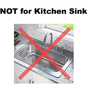 6 Pack - 2.125" Top / 1" Basket- Mesh Sink Drain Strainer Hair Catcher for Bathroom Sink, Utility, Slop, Laundry, RV and Lavatory