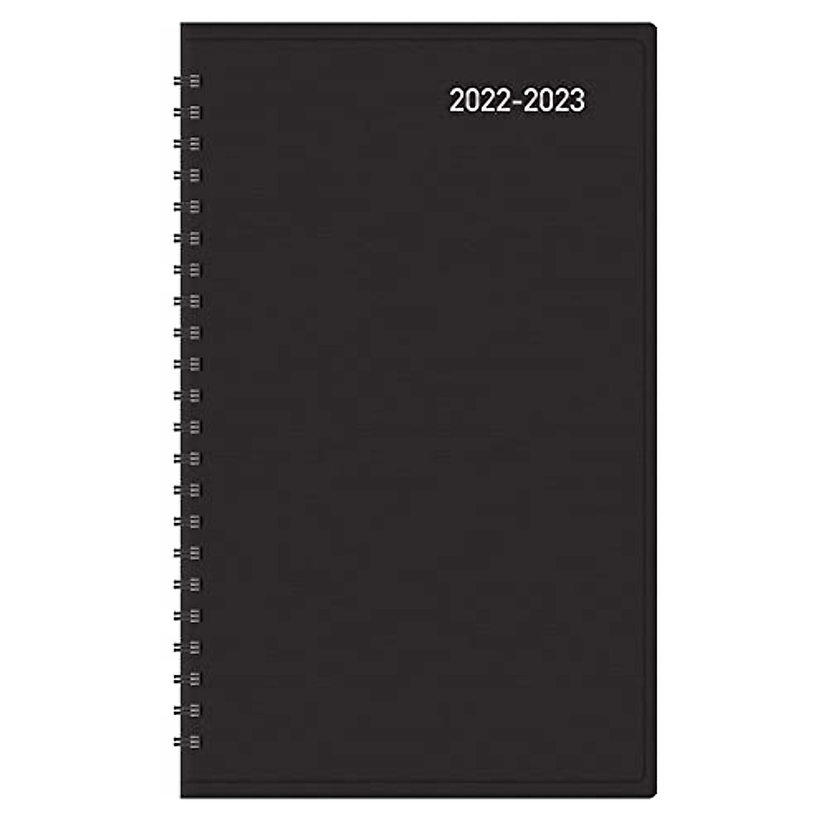 Office Depot® Brand Weekly/Monthly Academic Planner, 5" x 8", 30% Recycled, Black, July 2022 to August 2023